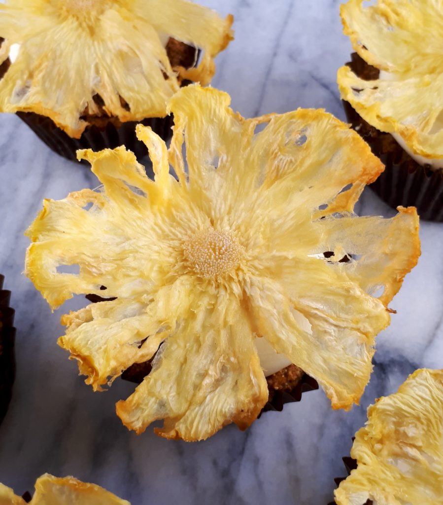 How to Make Beautiful Pineapple Flowers - sweeter with dates